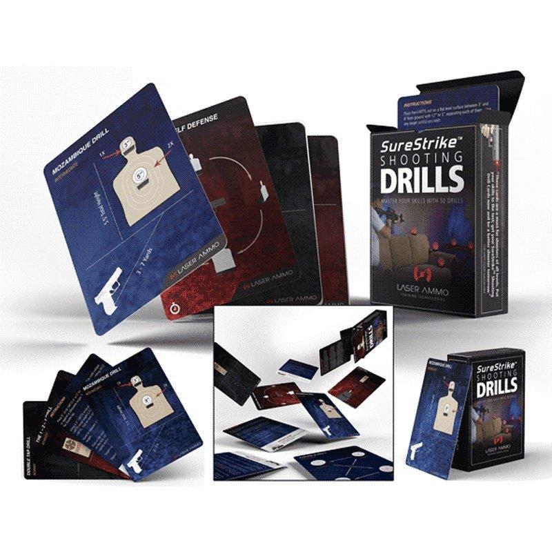 SureStrike™ Schießübungskarten – laser-ammo.de